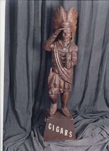 Cigar Store Indian statues with History and Origin of Tobacco Shops ...